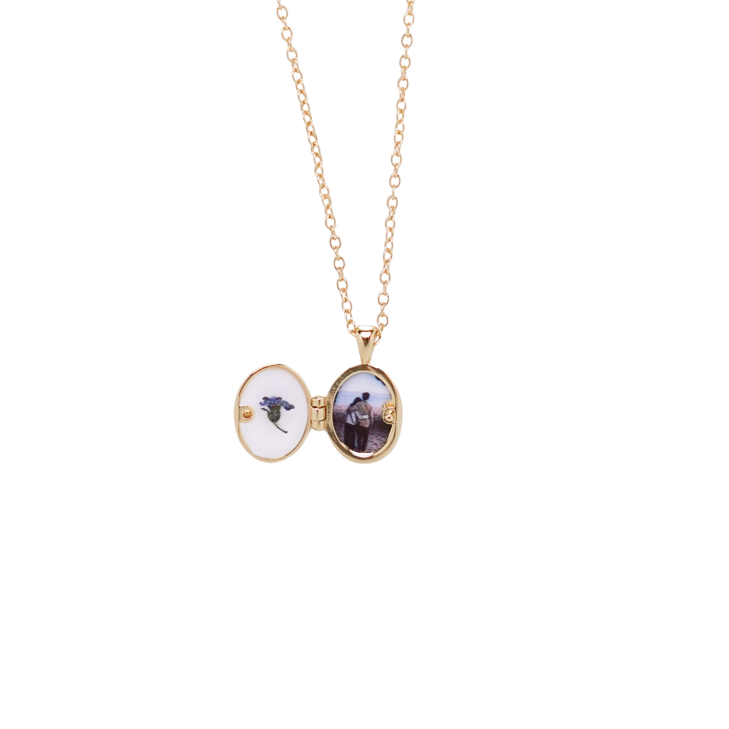 Forget-Me-Not Locket